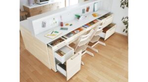 【後悔しない活用術！】一条工務店キッチンカウンター下収納と背面収納♪｜私の一条スタイル